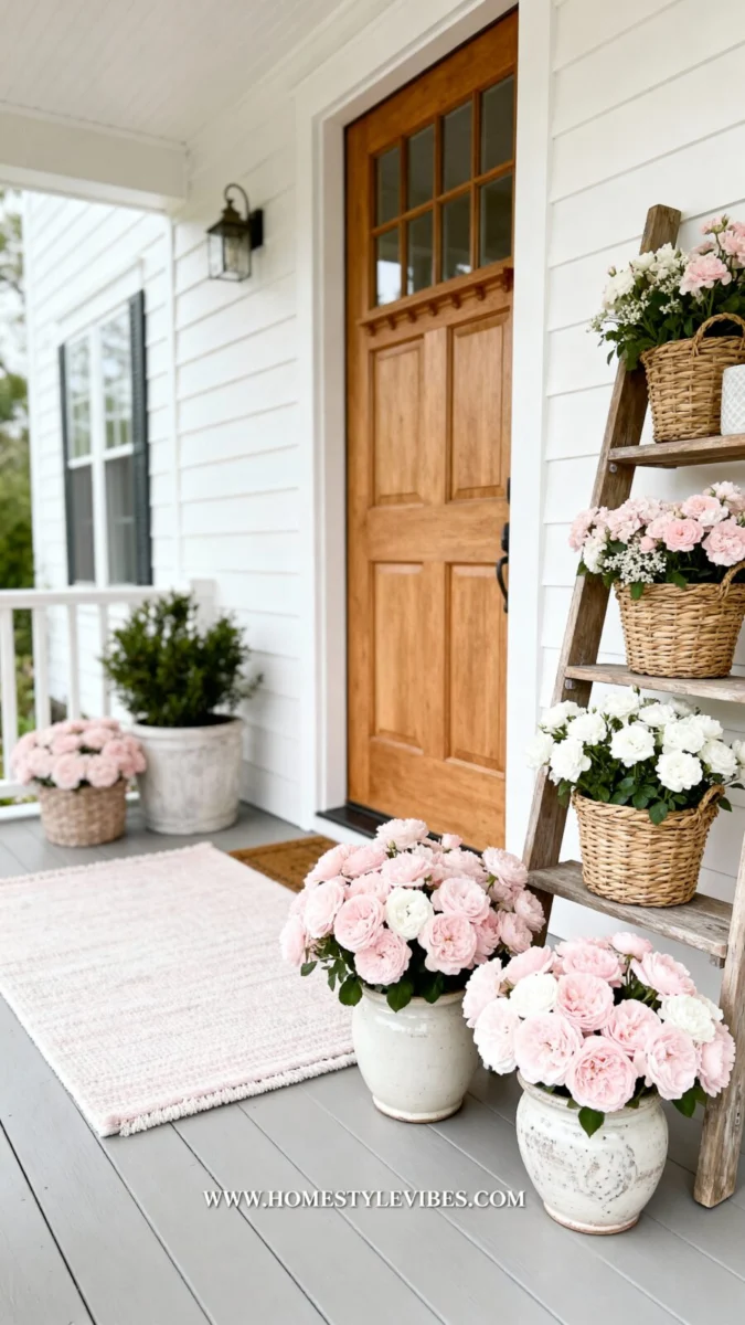 Spring Porch Decor Ideas: 5 Easy Ways to Refresh Your Front Porch with ...